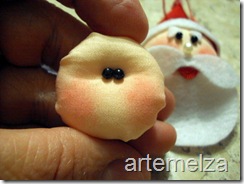 ARTEMELZA - Arte e Artesanato: Fuxico – anjinho para enfeitar árvore ...